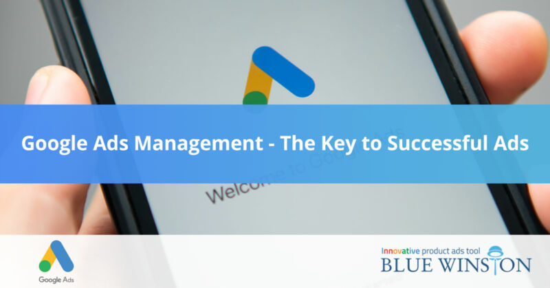 Google Ads Management - The Key to Successful Ads | BlueWinston